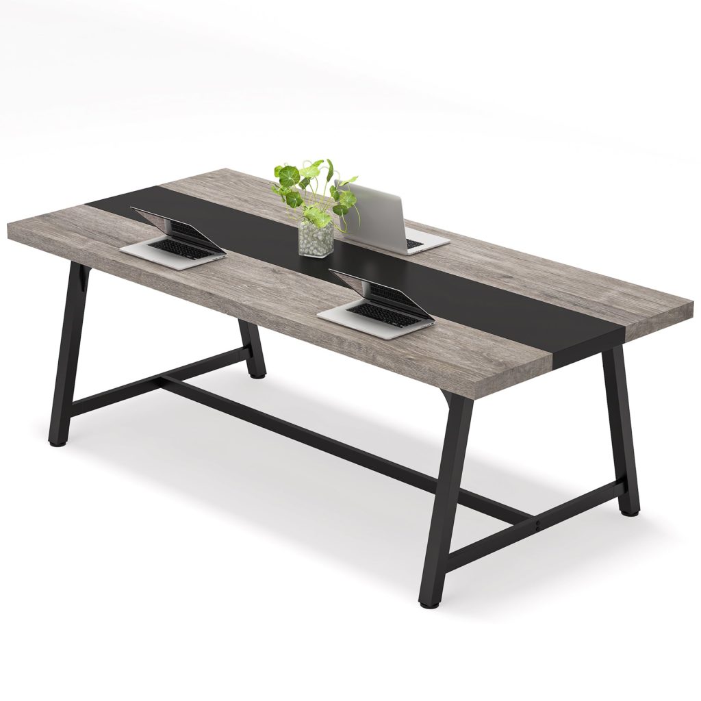 183 CM Conference Table, 180 CM Executive Desk Office Computer Meeting ...